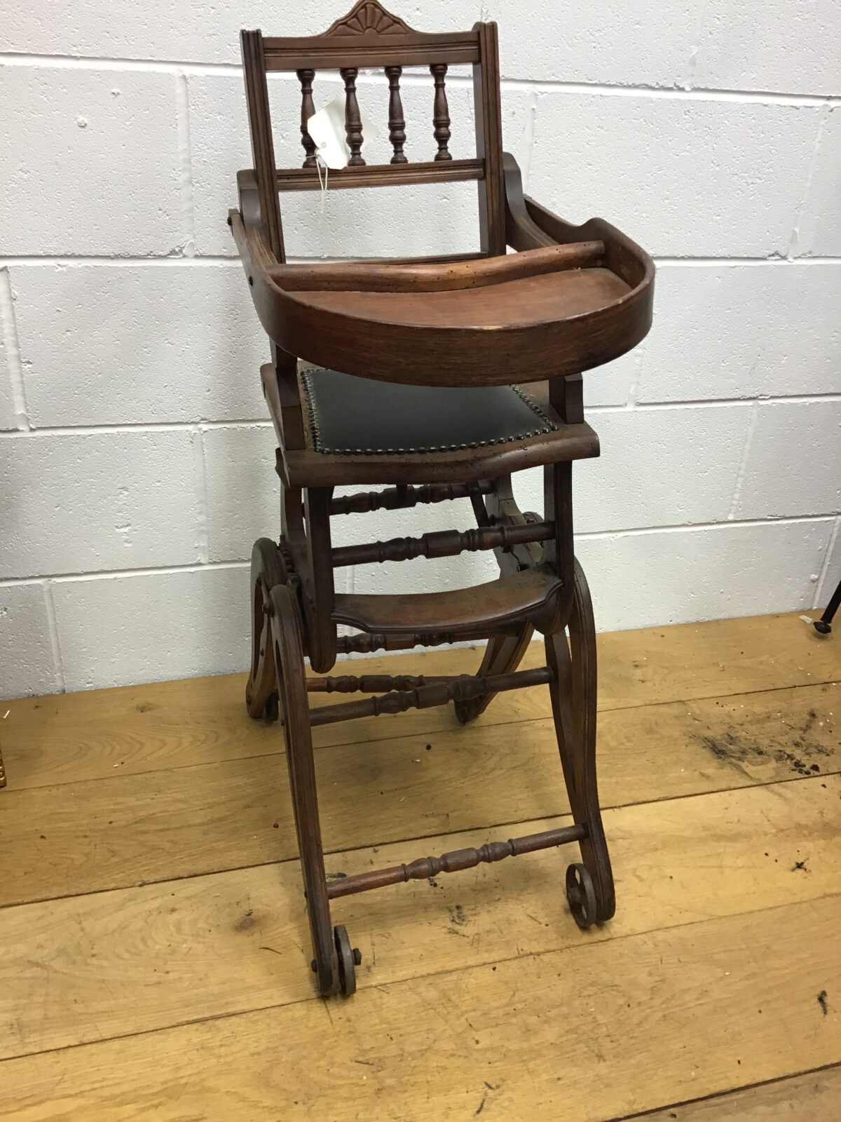 Victorian High Chair/Rocker - On The Square Emporium