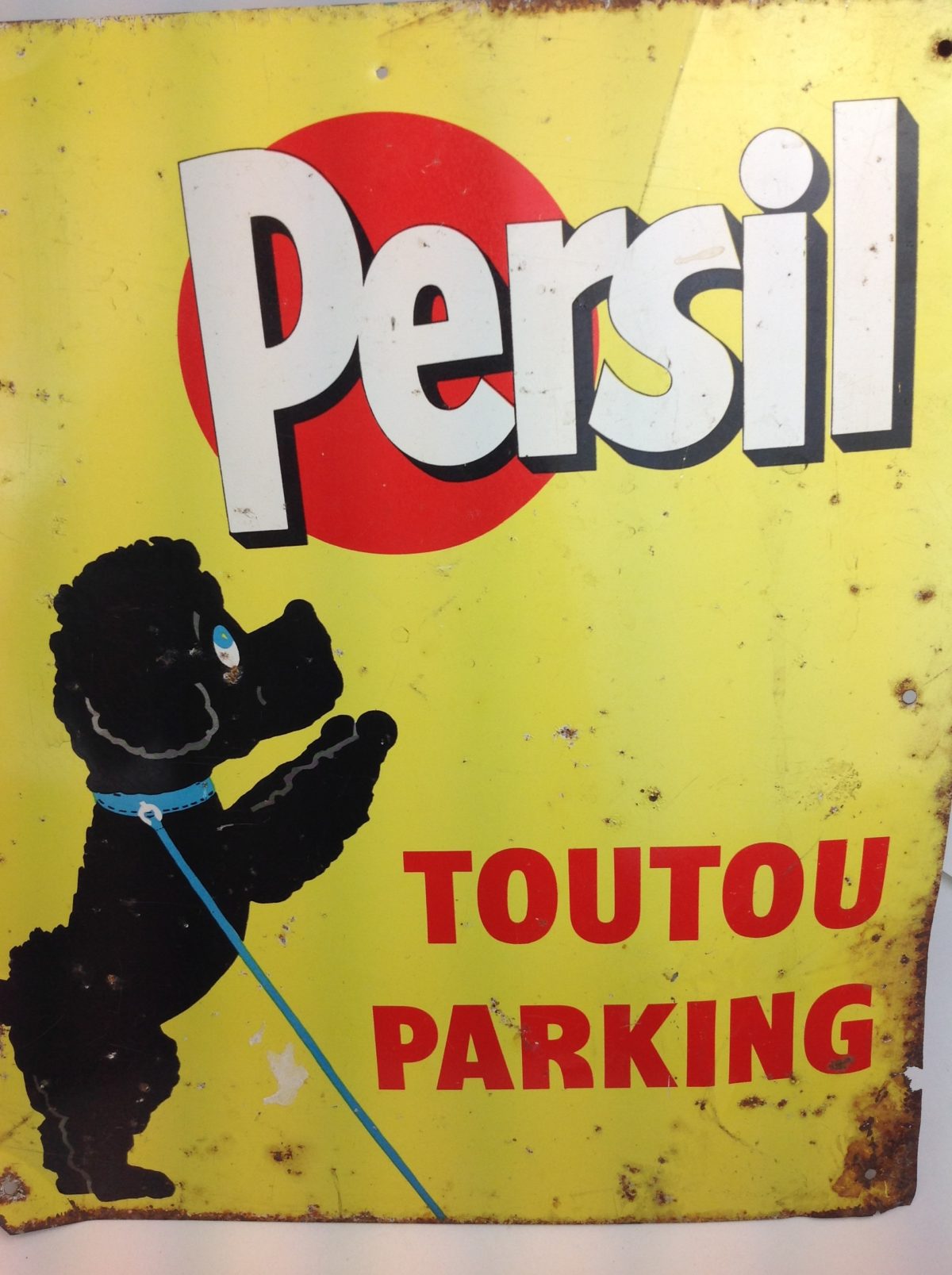 Persil Printed Metal Advertising Sign - On The Square Emporium