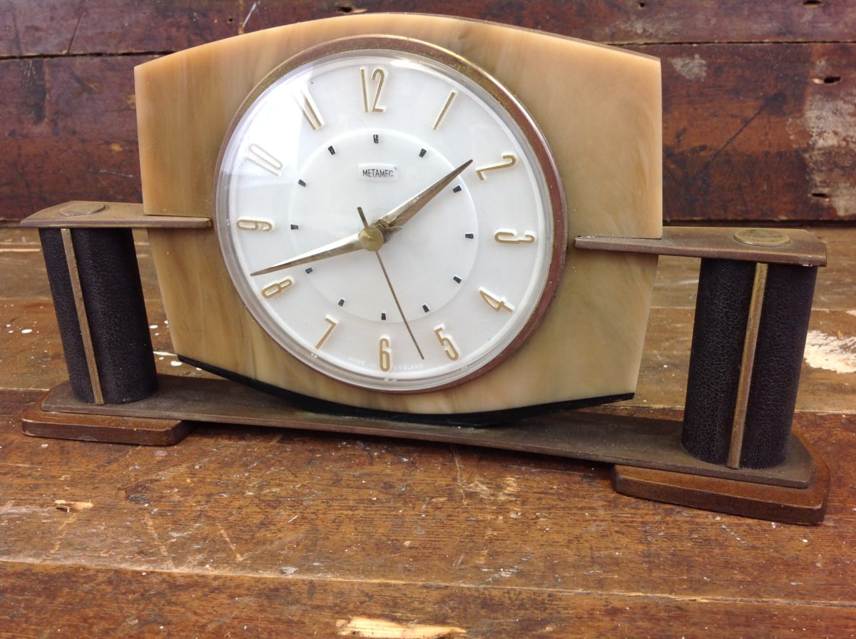 METAMEC Mantle Clock - On The Square Emporium
