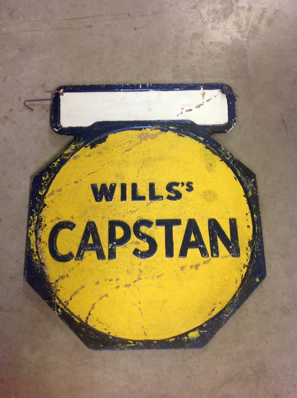 Cast Iron Wills Capstan Sign - On The Square Emporium