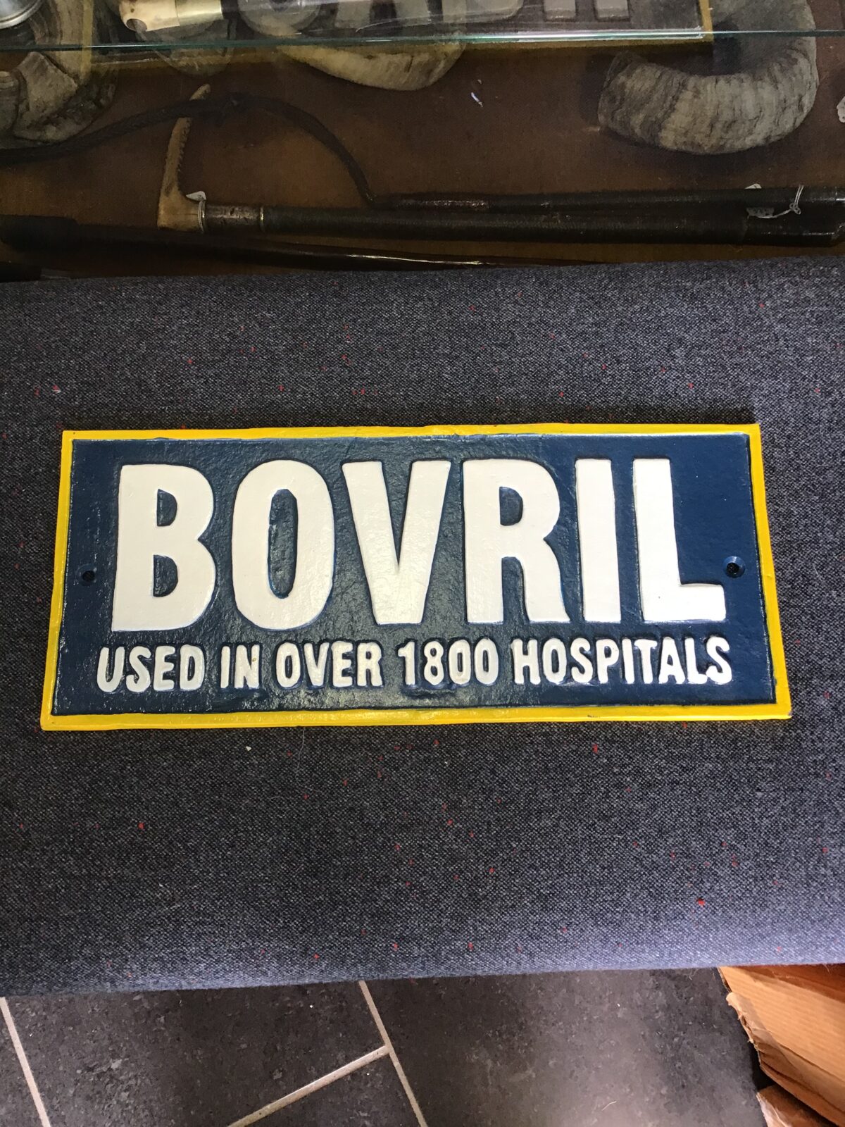 Bovril Cast Iron Sign - On The Square Emporium