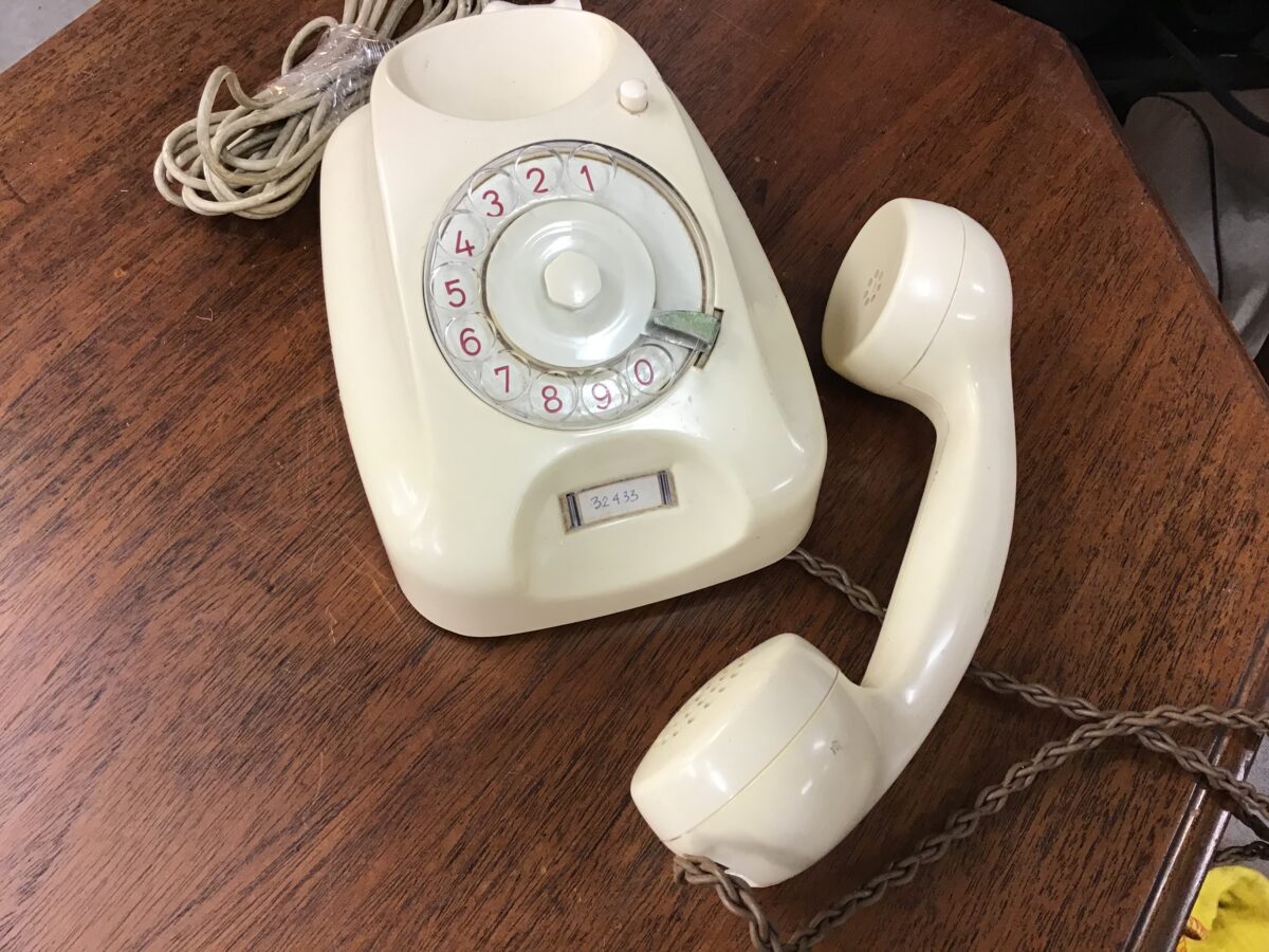 Vintage German Cream Dial Telephone - On The Square Emporium