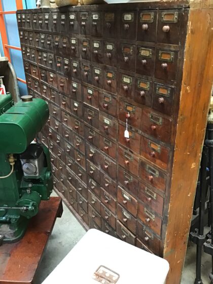 Bank of 135 Widget Drawers - On The Square Emporium