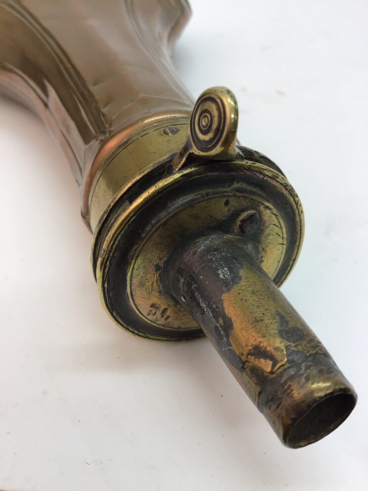 Brass Georgian Powder Flask - On The Square Emporium