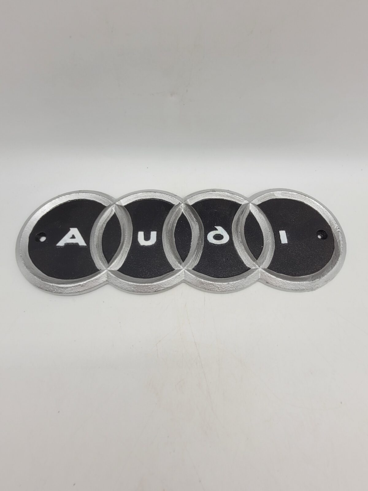 Cast Iron Audi Sign - On The Square Emporium