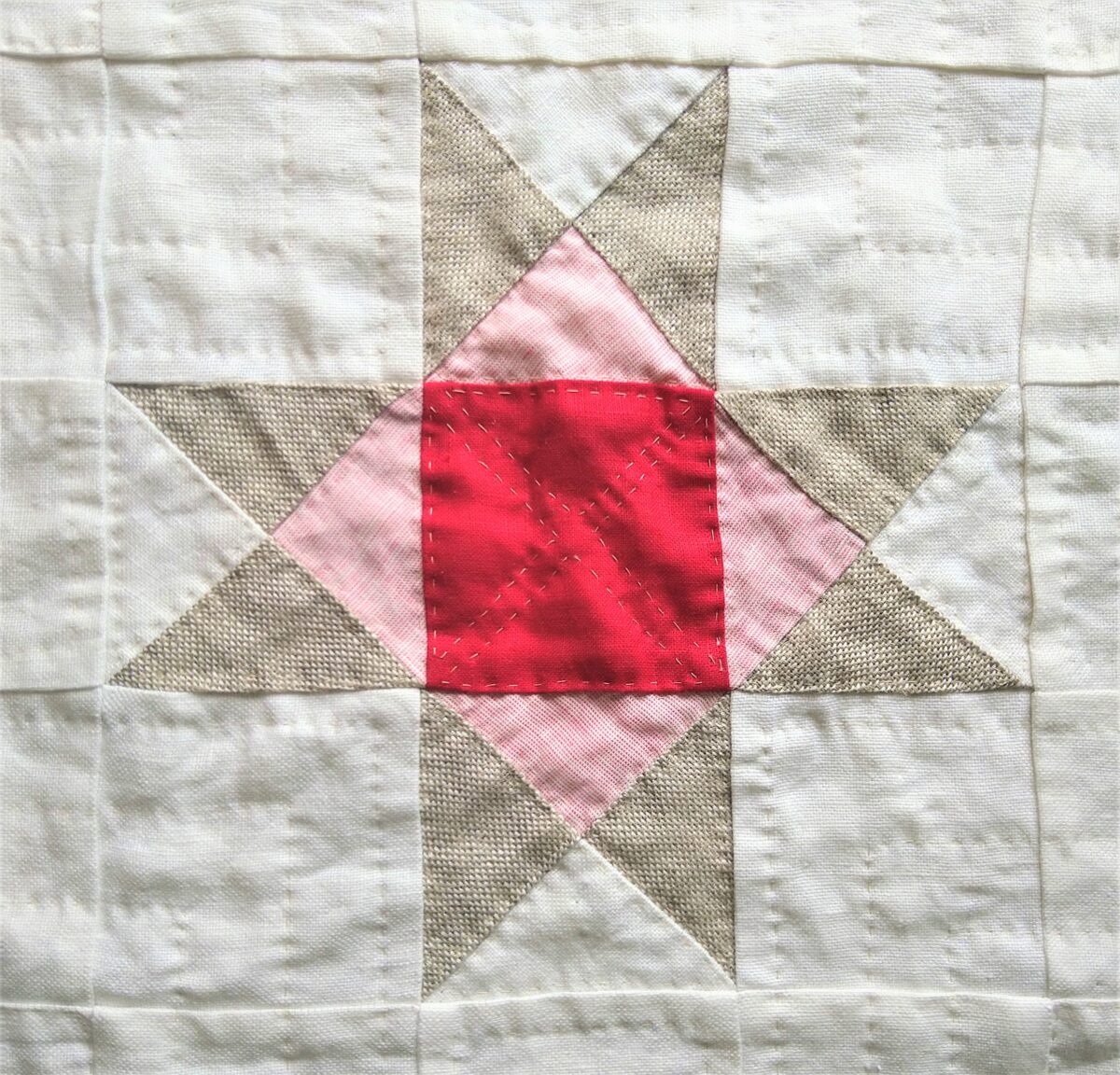 Bricolage Artwork- LONE STAR RED - On The Square Emporium