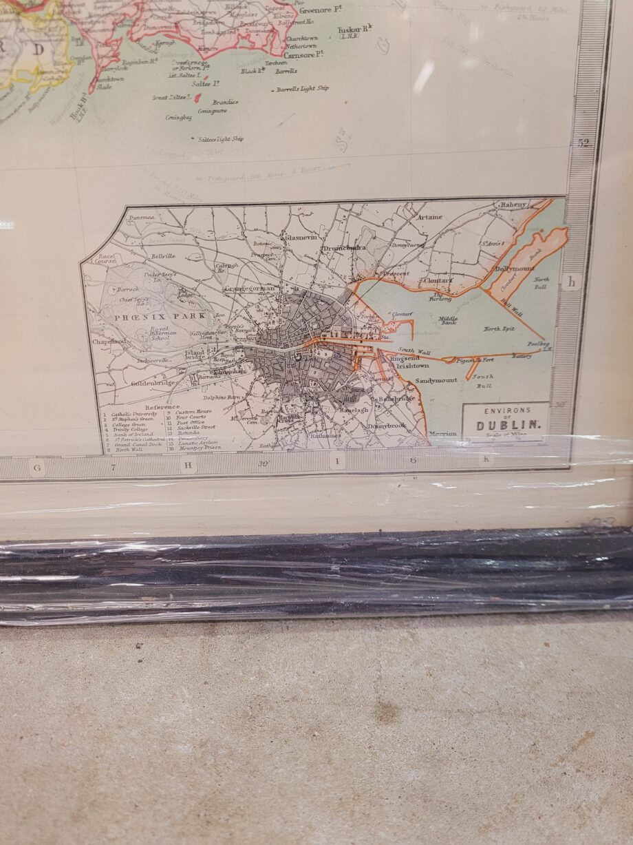 Pre-1922 Map of Ireland - On The Square Emporium