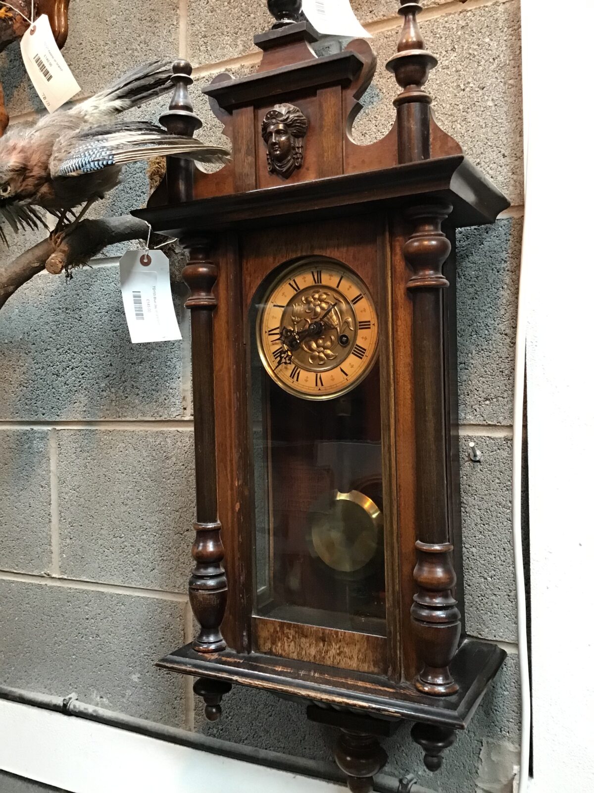 Antique Viennese Clock - On The Square Emporium