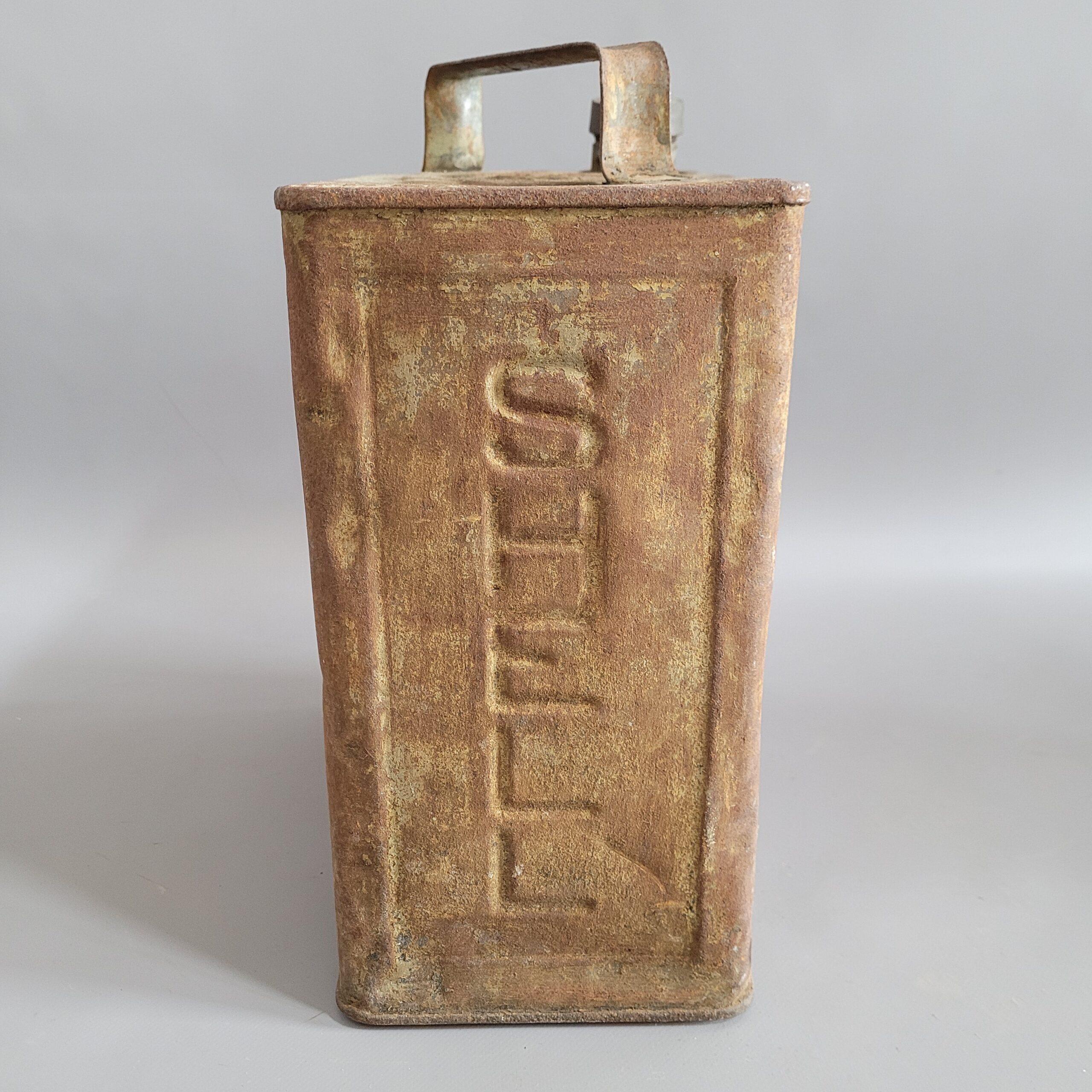 Rare 1930s Shell Aviation Spirit Can - On The Square Emporium