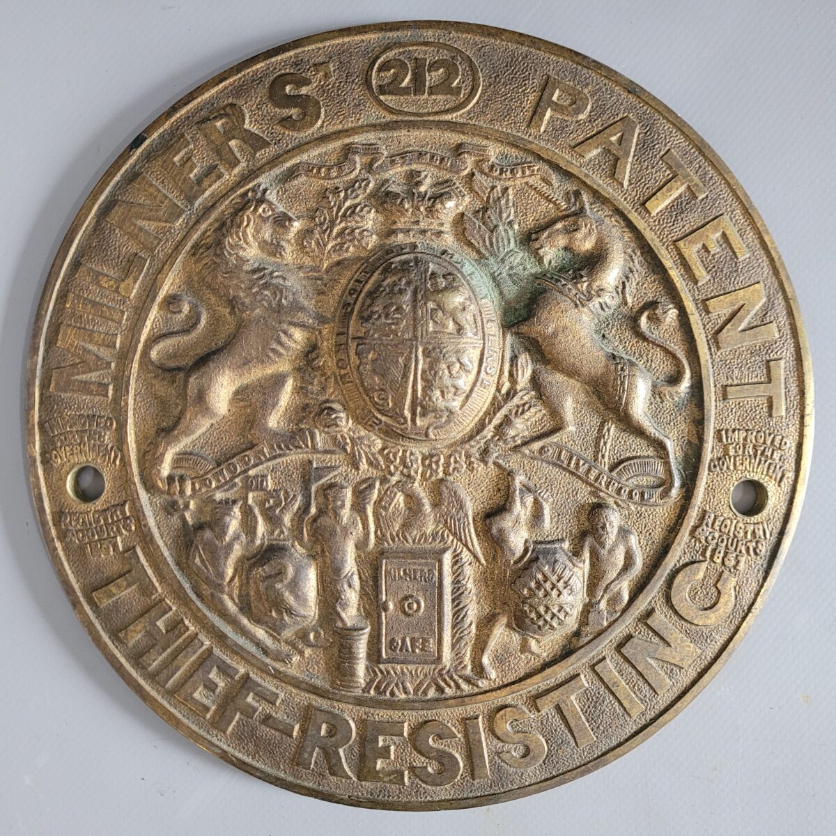 Metal Safe Plaque - On The Square Emporium