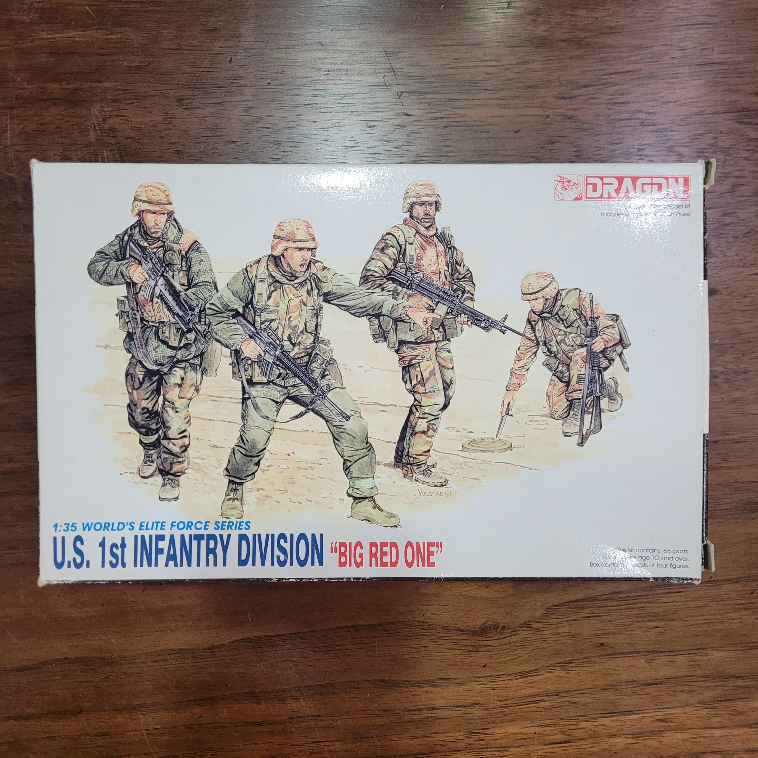 Dragon 3015 U.S 1st Infantry Division Model Kit - On The Square Emporium