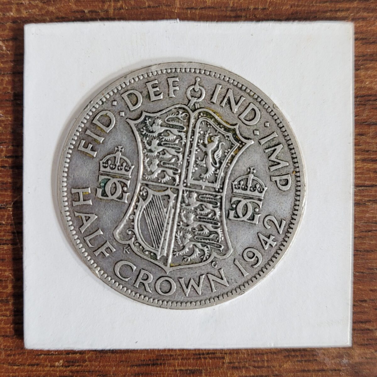 1942 Half Crown Coin - On The Square Emporium