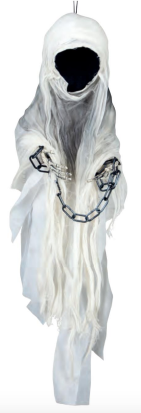 Faceless Hanging Ghost (1m) - On The Square Emporium