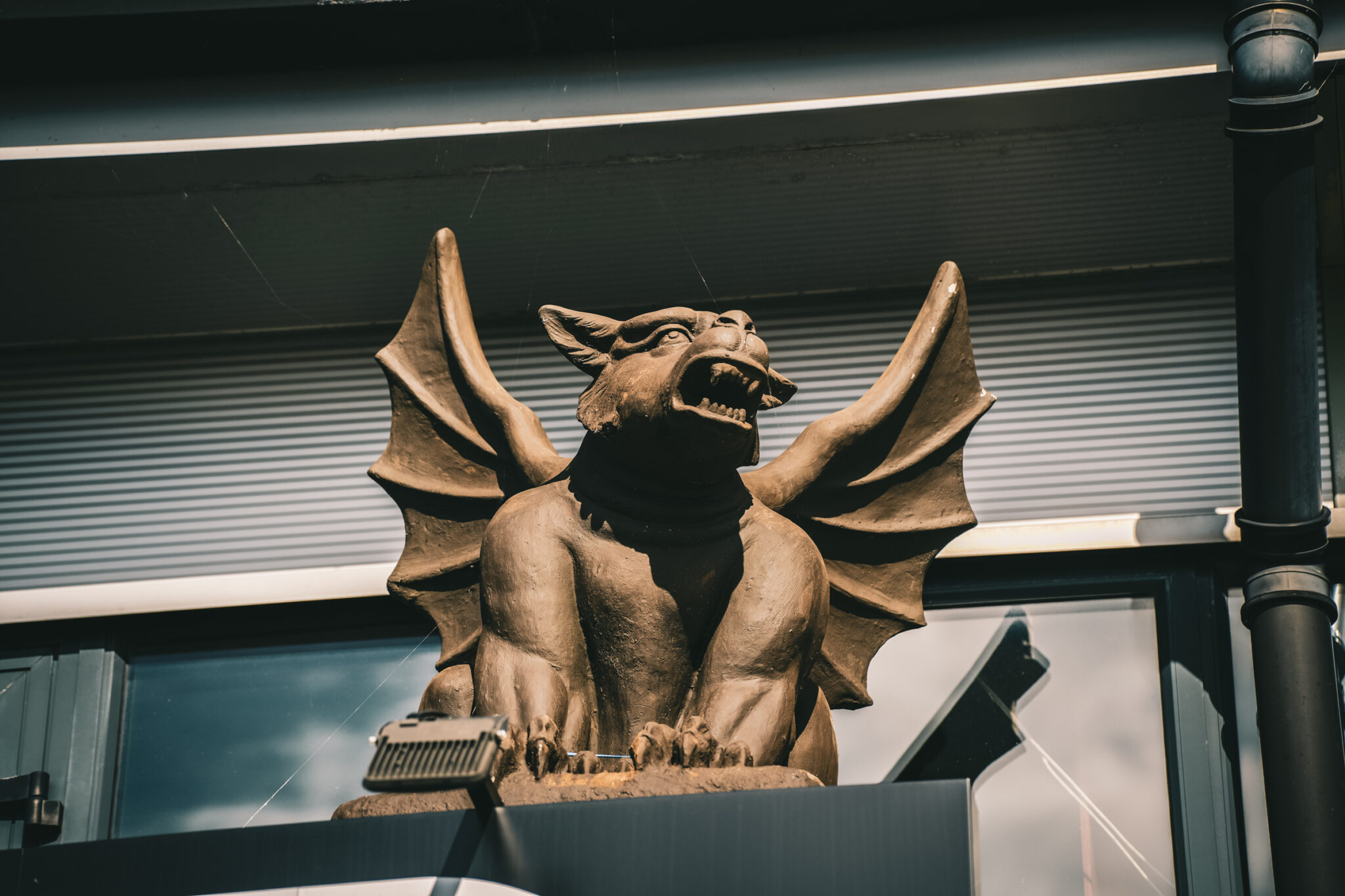 Huge Gargoyle Statues - Pair - On The Square Emporium