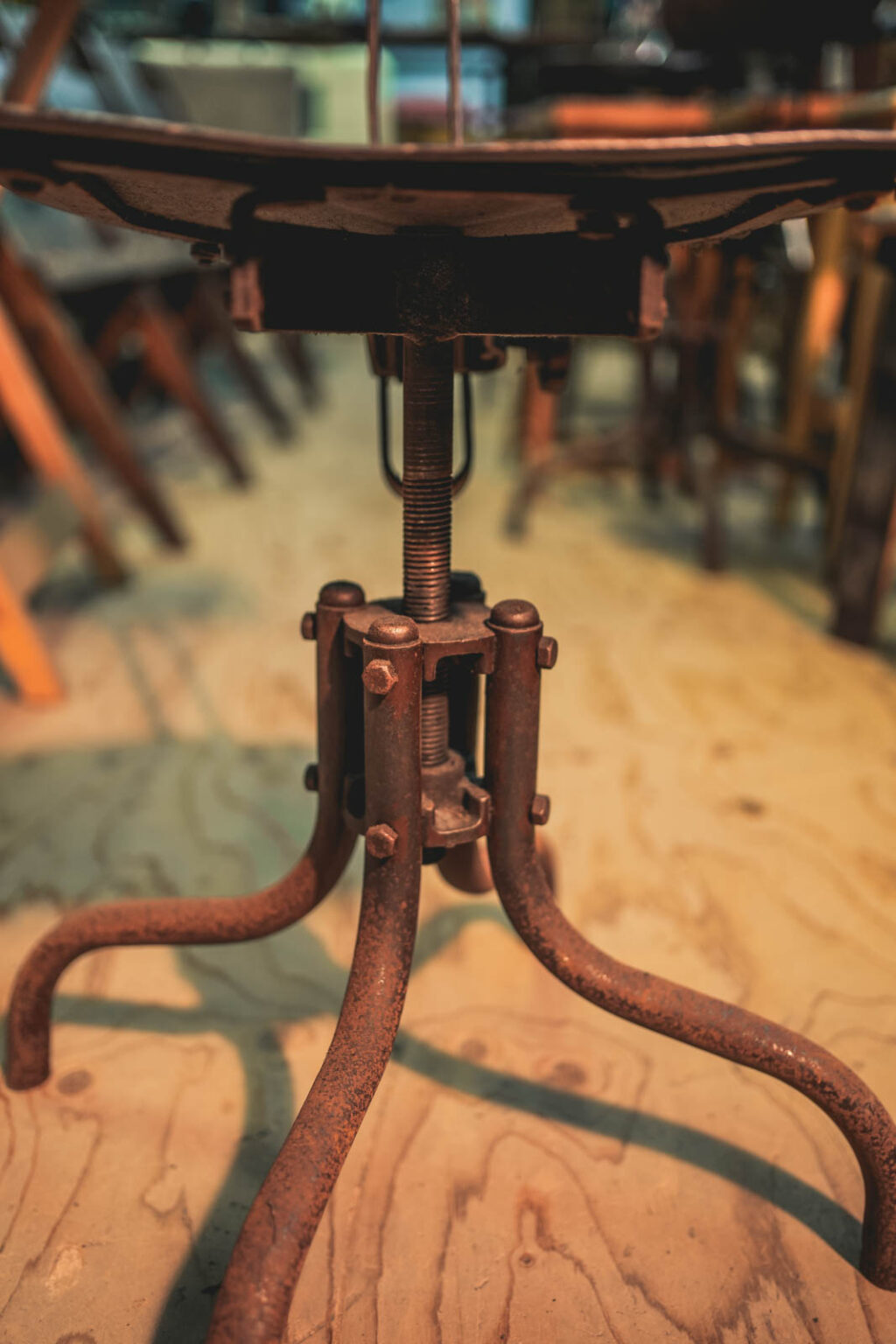 Vintage Industrial Machinist Chairs - On The Square Emporium