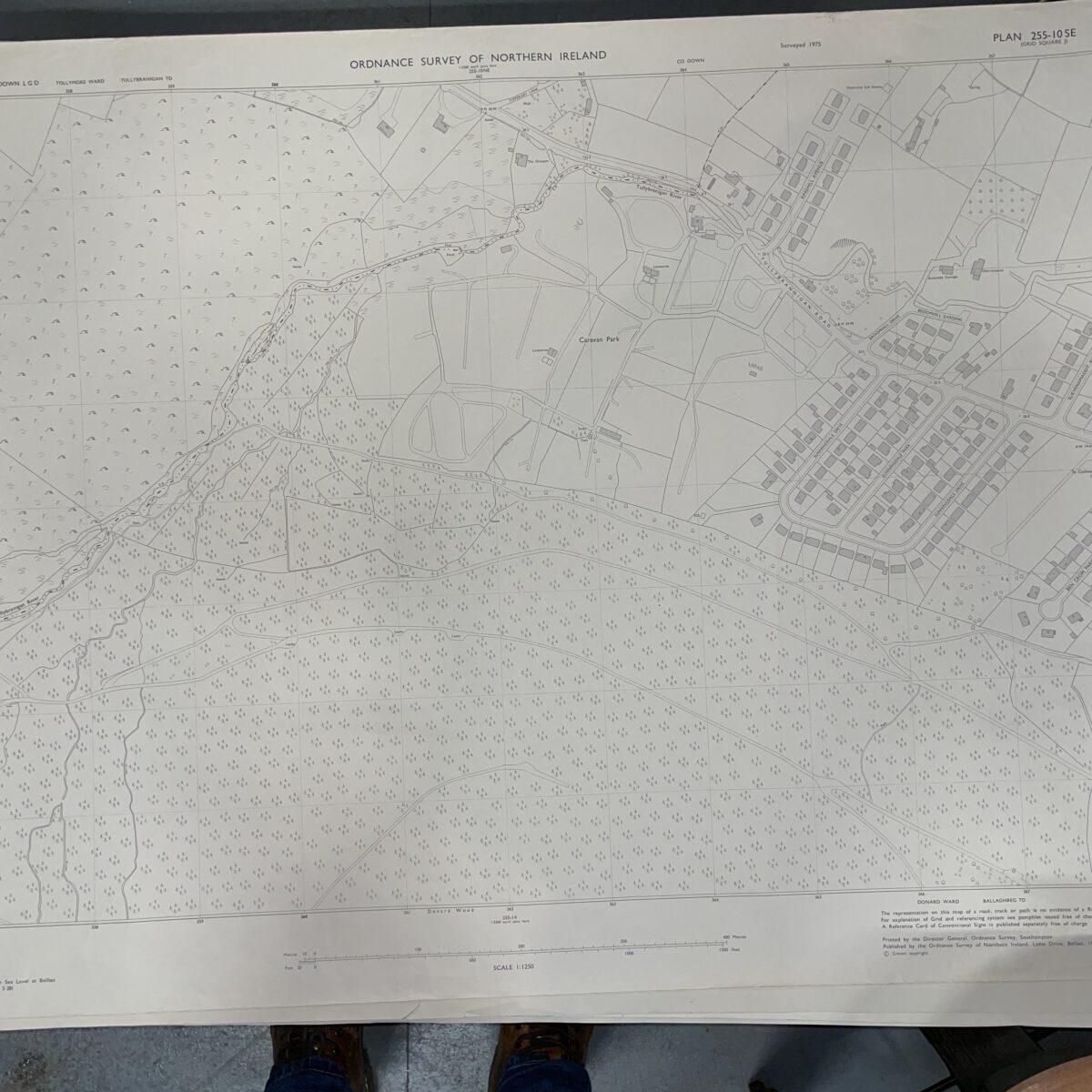 Vintage Ordnance Survey Map of Newcastle (Tullybrannigan Road) - On The ...