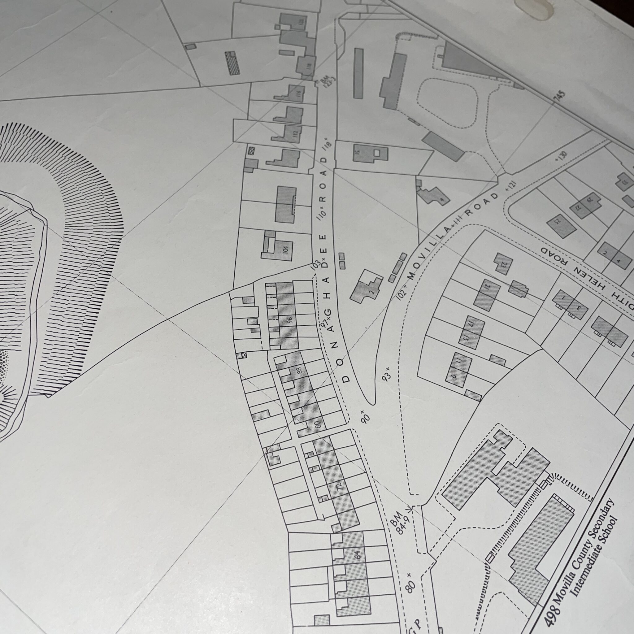 Vintage Ordnance Survey Map of Newtownards (North Road) - On The Square ...