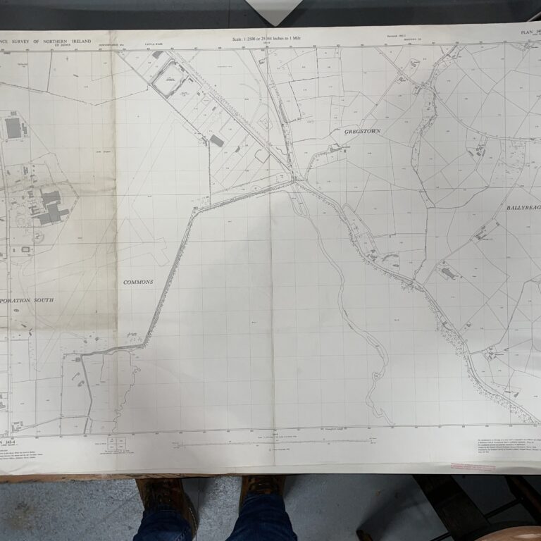 Vintage Ordnance Survey Map of Newtownards (Portaferry Road) - On The ...