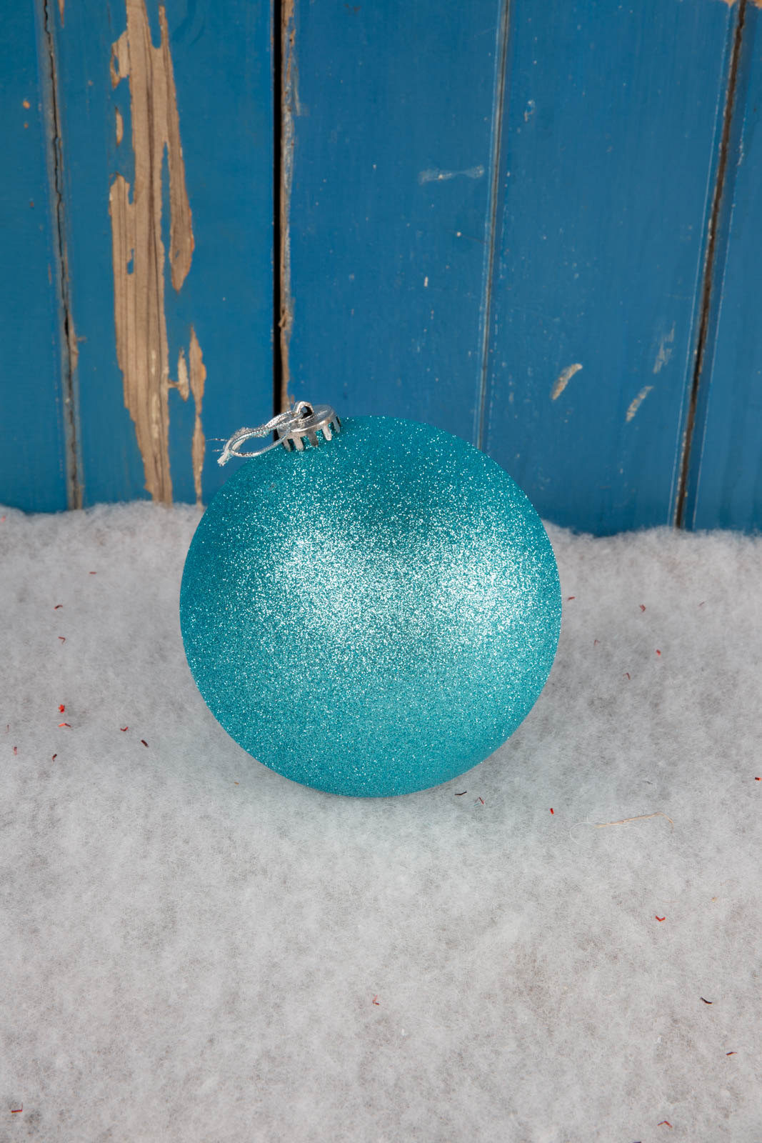 Glitter Bauble - Turquoise - On The Square Emporium