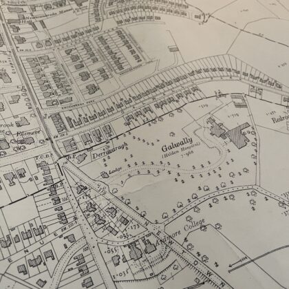 Pre WWII Vintage Map of Newtownbreda (Belfast) - On The Square Emporium