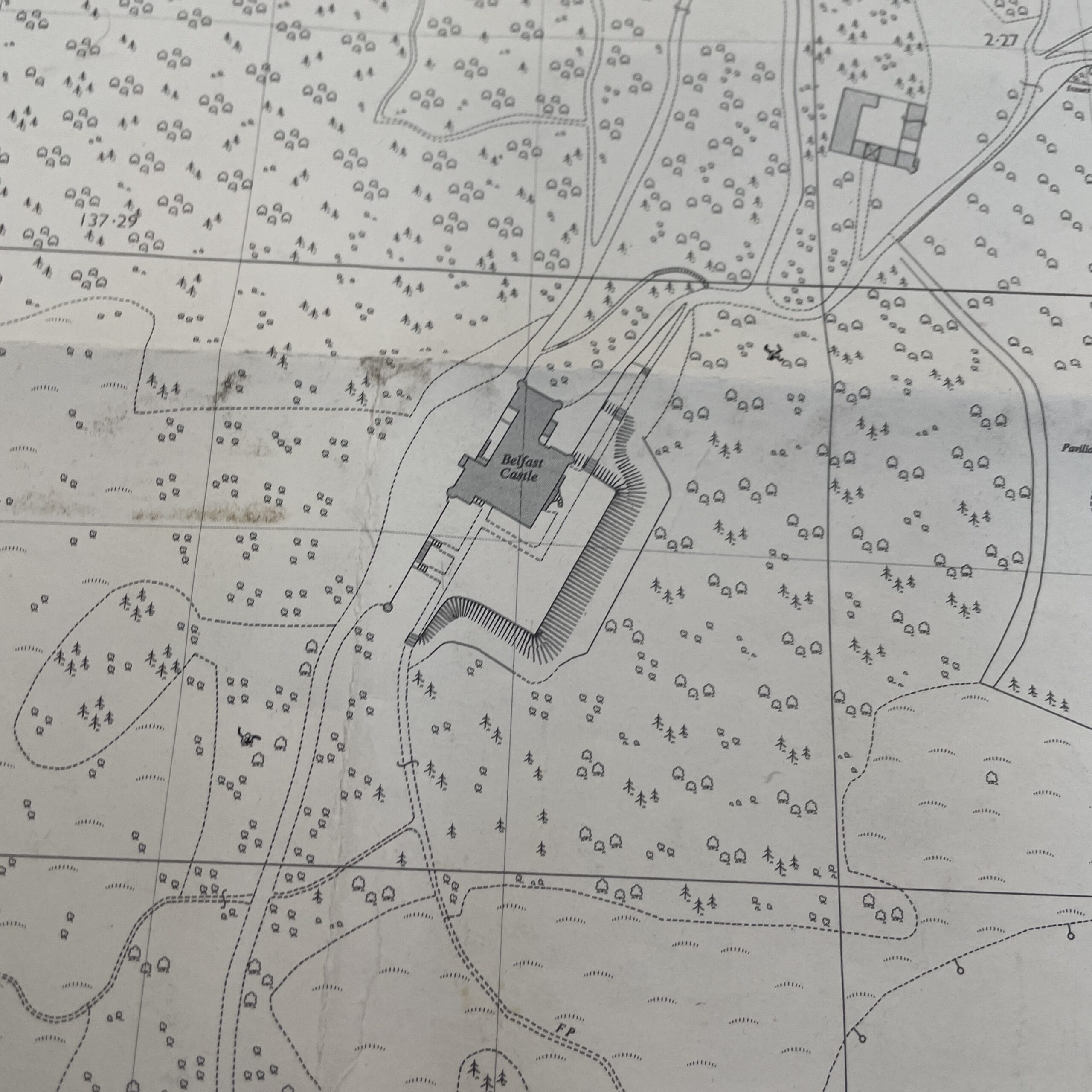 Vintage Ordnance Survey Map of Belfast (Antrim Road) - On The Square ...
