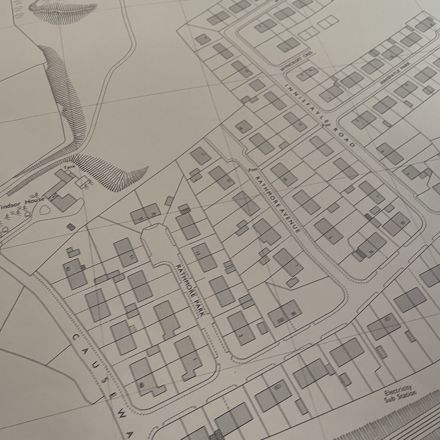 Vintage Ordnance Survey Map of Lisburn (Ballinderry Road) - On The ...