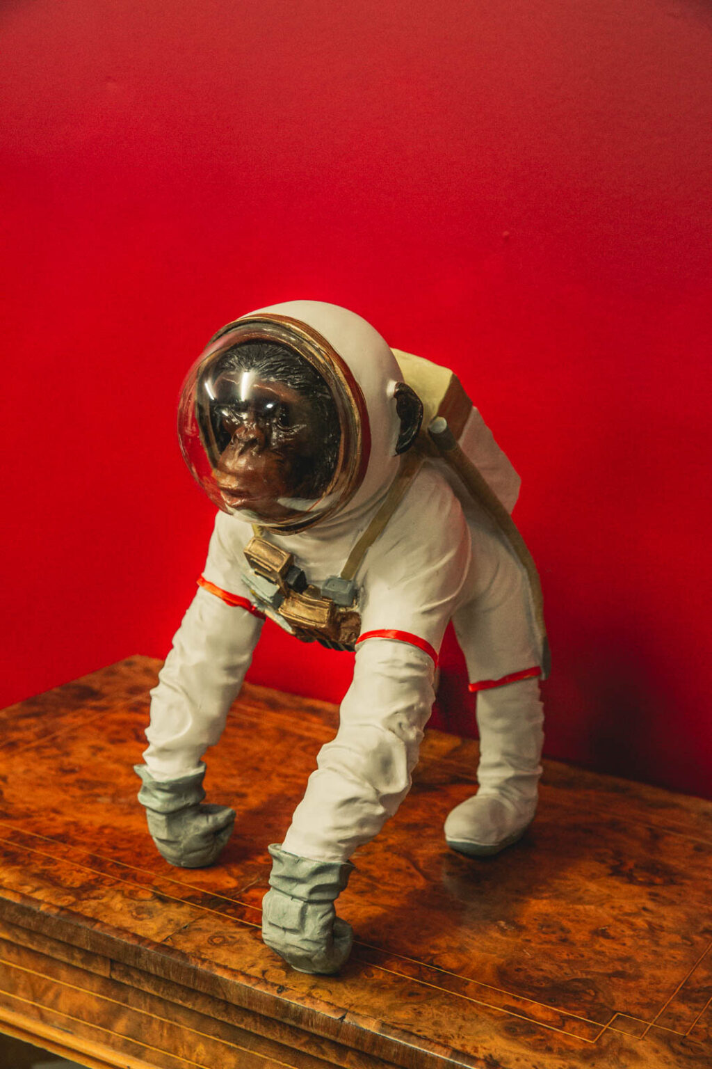 Astronaut Monkey Statue - On The Square Emporium