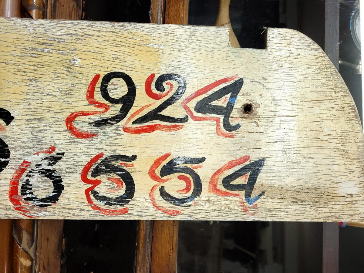 Handpainted H. McBride Sign - On The Square Emporium