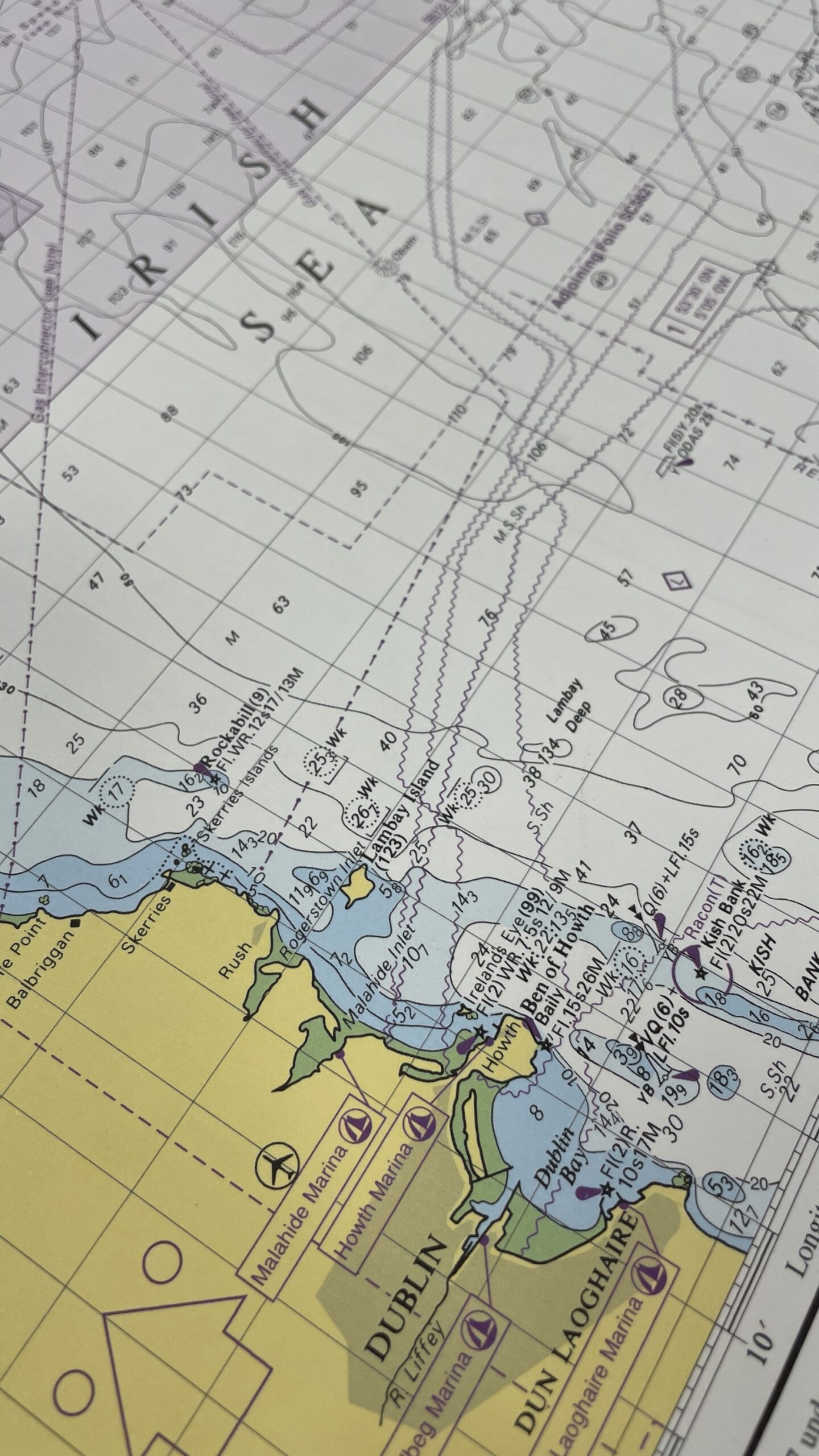 North Channel and Irish Sea / Lough Foyle Chart - On The Square Emporium