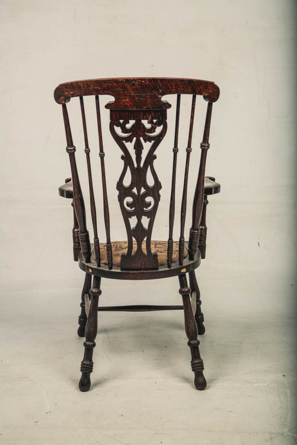Victorian Spindle Back Arm Chair - On The Square Emporium