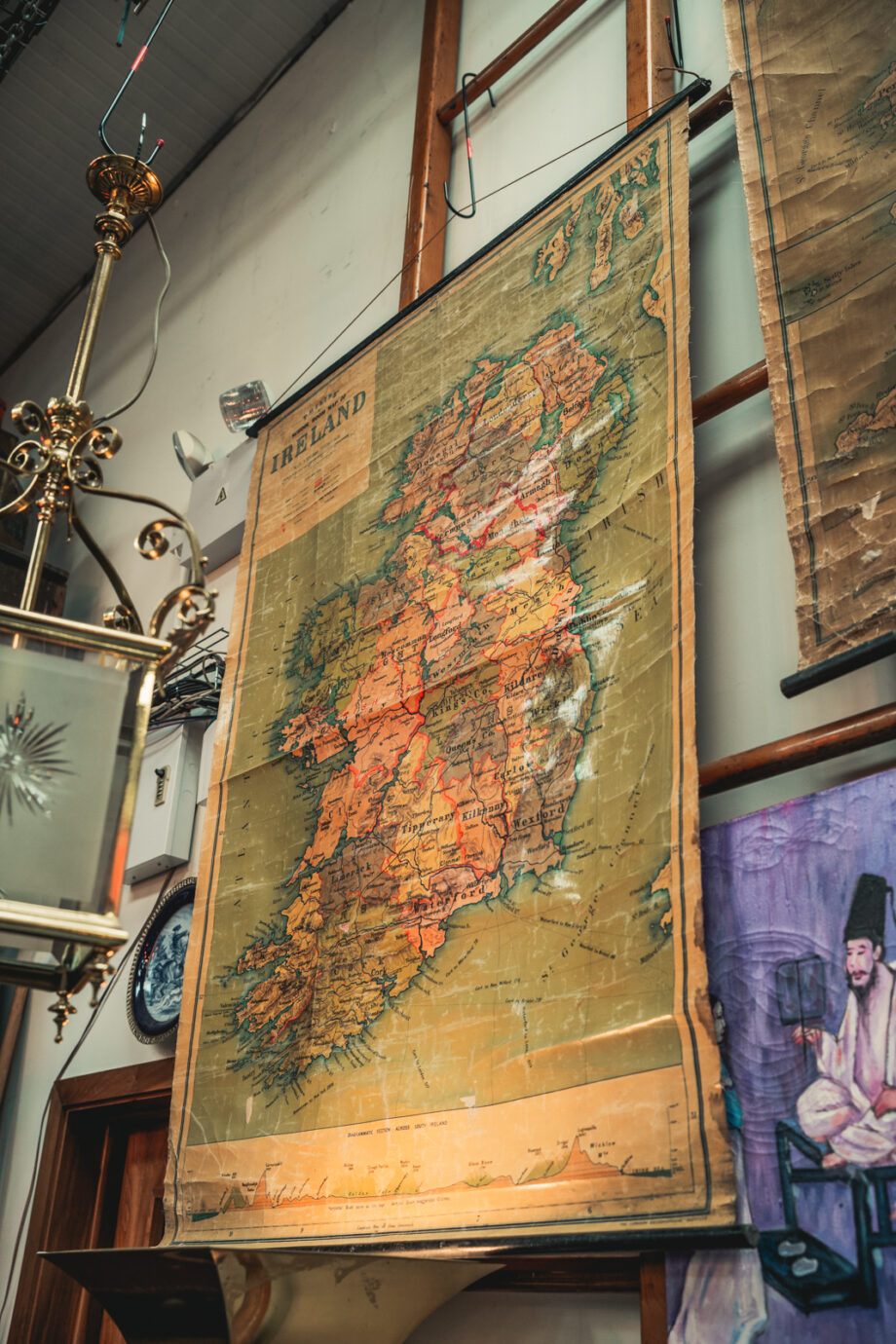 School Map of Ireland [1923-37] - On The Square Emporium