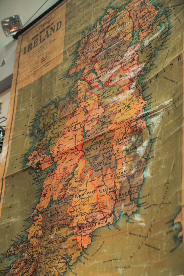 School Map of Ireland [1923-37] - On The Square Emporium