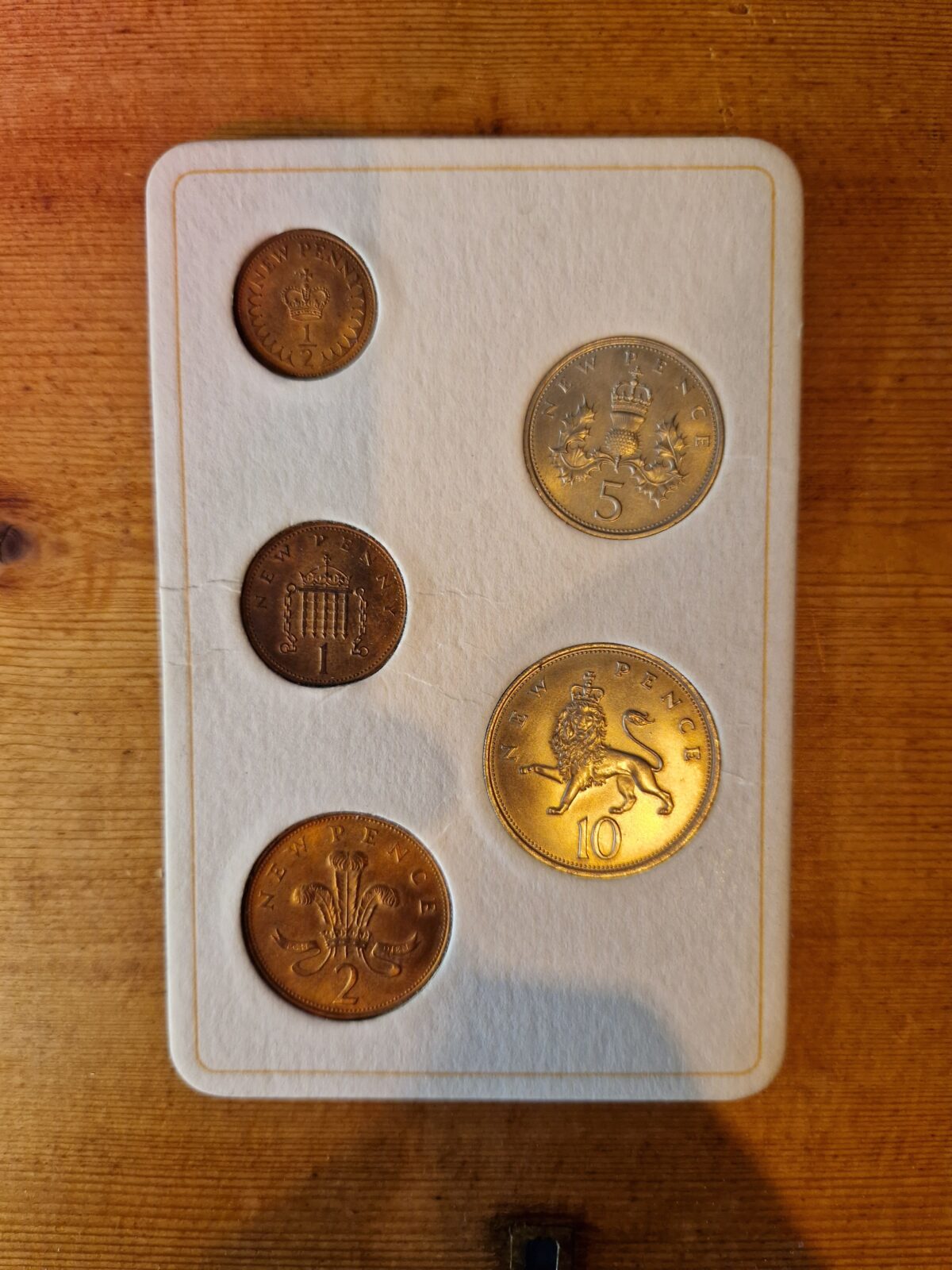 Britain's First Decimal Coins Set - On The Square Emporium
