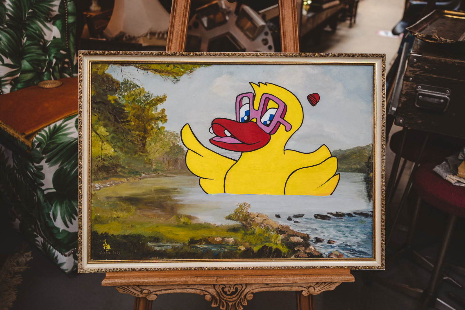 'Moby Duck' Painting by Francois Got Buffed - On The Square Emporium