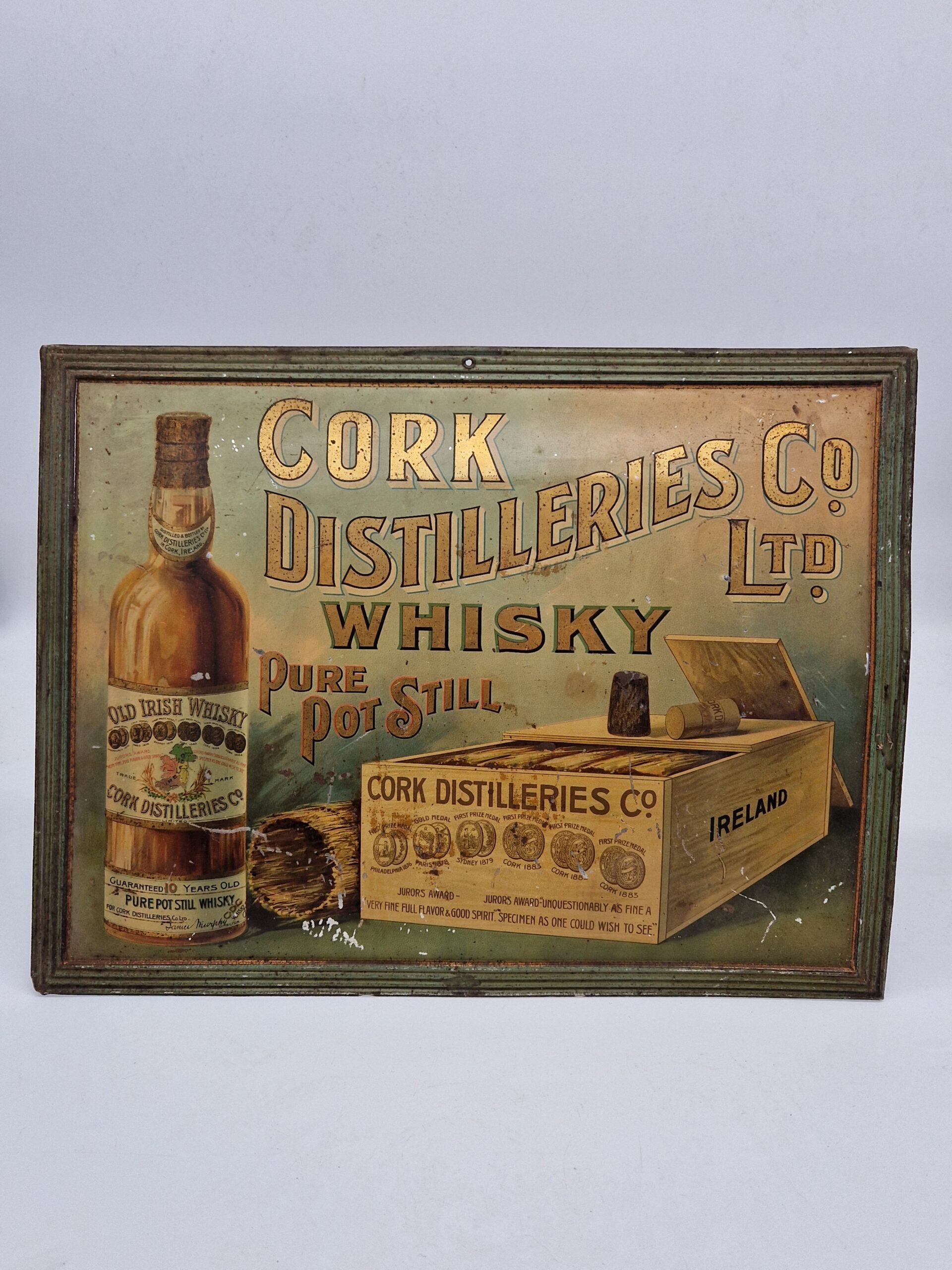 Cork Distilleries Whisky Metal Sign [w094] - On The Square Emporium