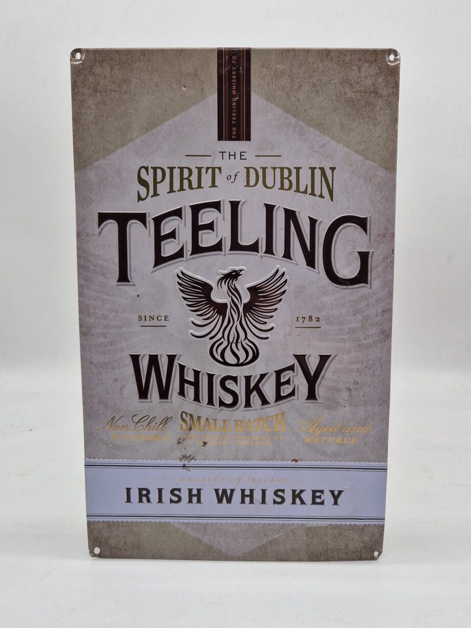 Teeling Whiskey Metal Sign [w092] - On The Square Emporium