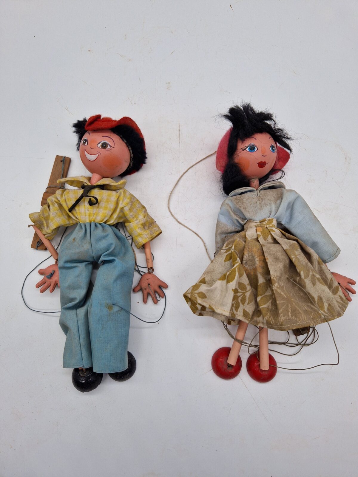 Pair of 1960s Pelham Puppets - On The Square Emporium