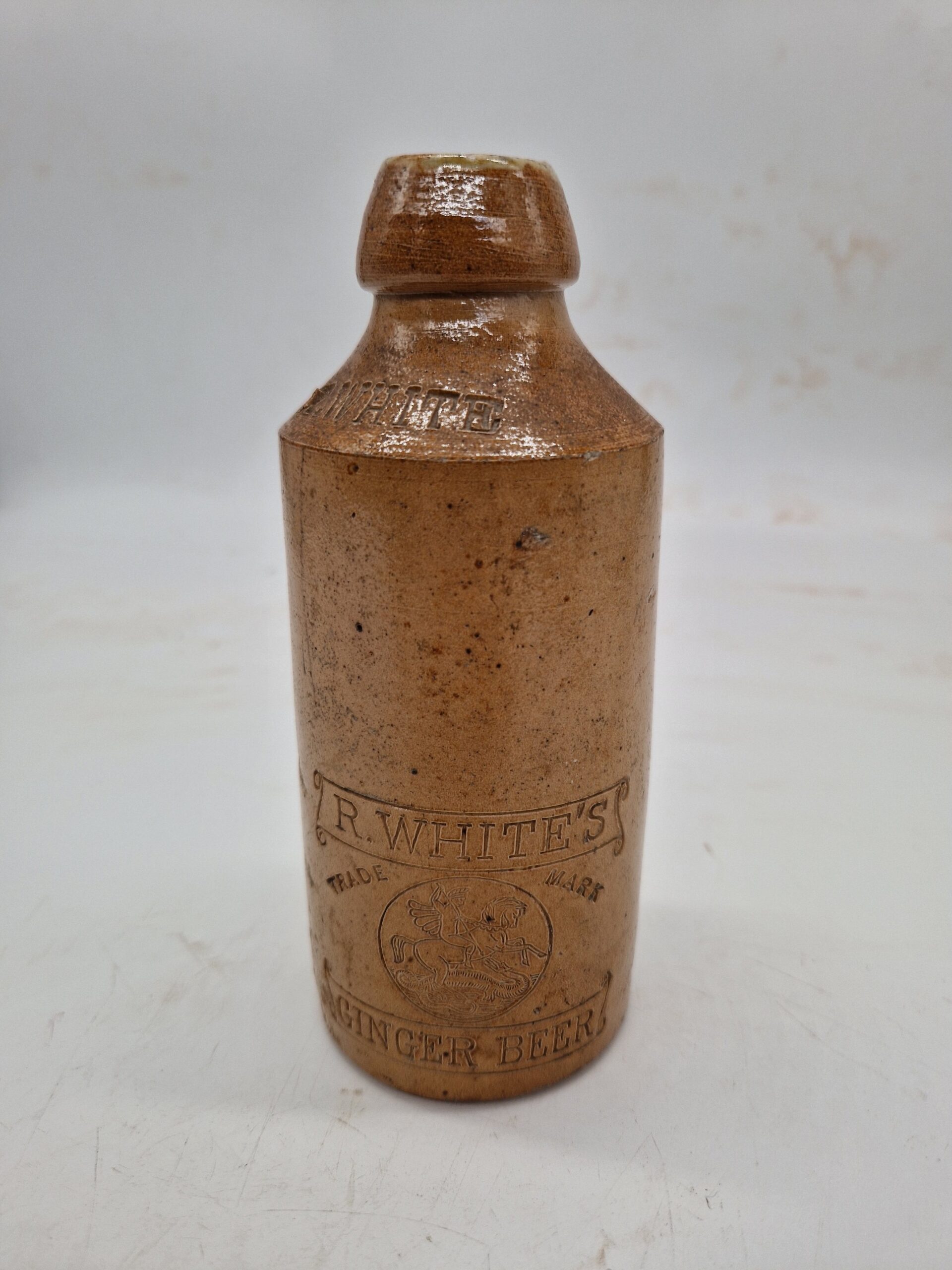 R. White Ginger Beer Bottle [sw072] - On The Square Emporium