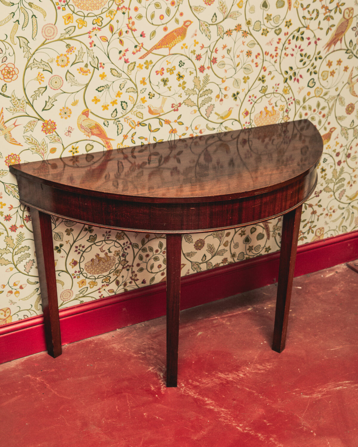 Victorian Demi Lune Table - On The Square Emporium