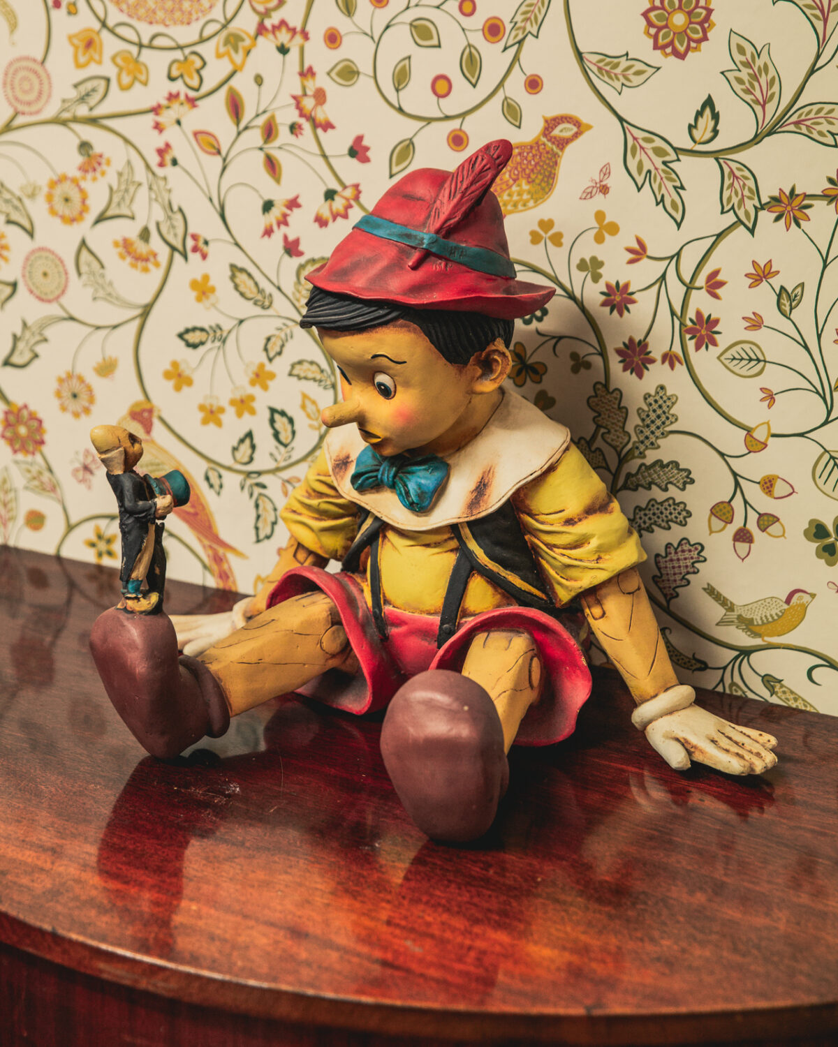 Ceramic Pinocchio Ornament - On The Square Emporium