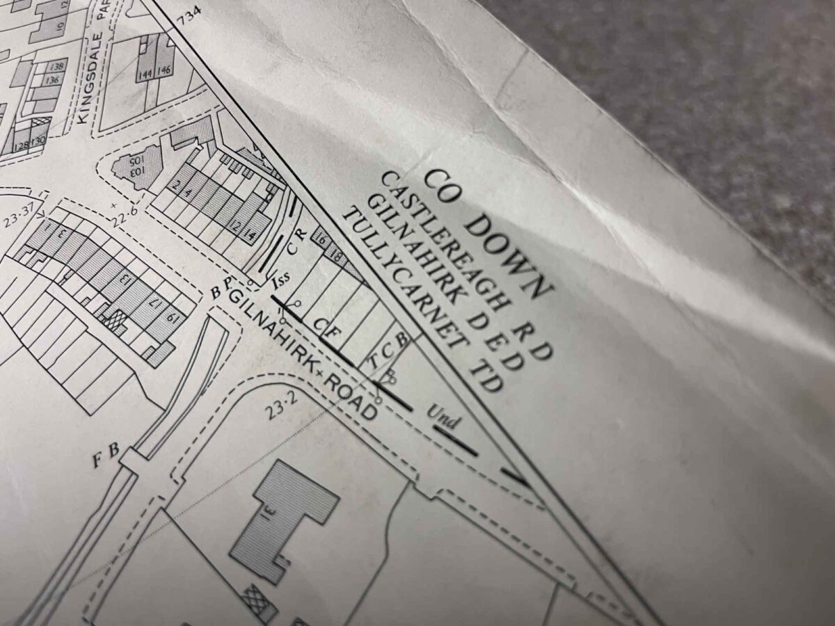 Vintage 1967 Ordnance Survey Map of Knock area - On The Square Emporium