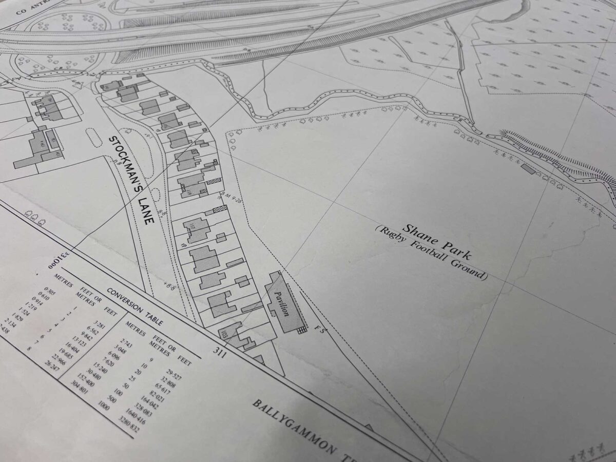 Vintage 1970 Ordnance Survey Map of Balmoral - On The Square Emporium