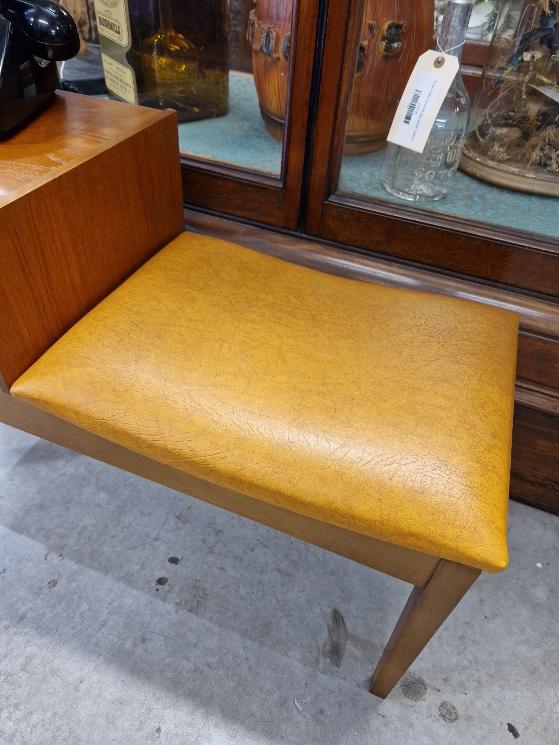 Mid Century Telephone Bench - On The Square Emporium
