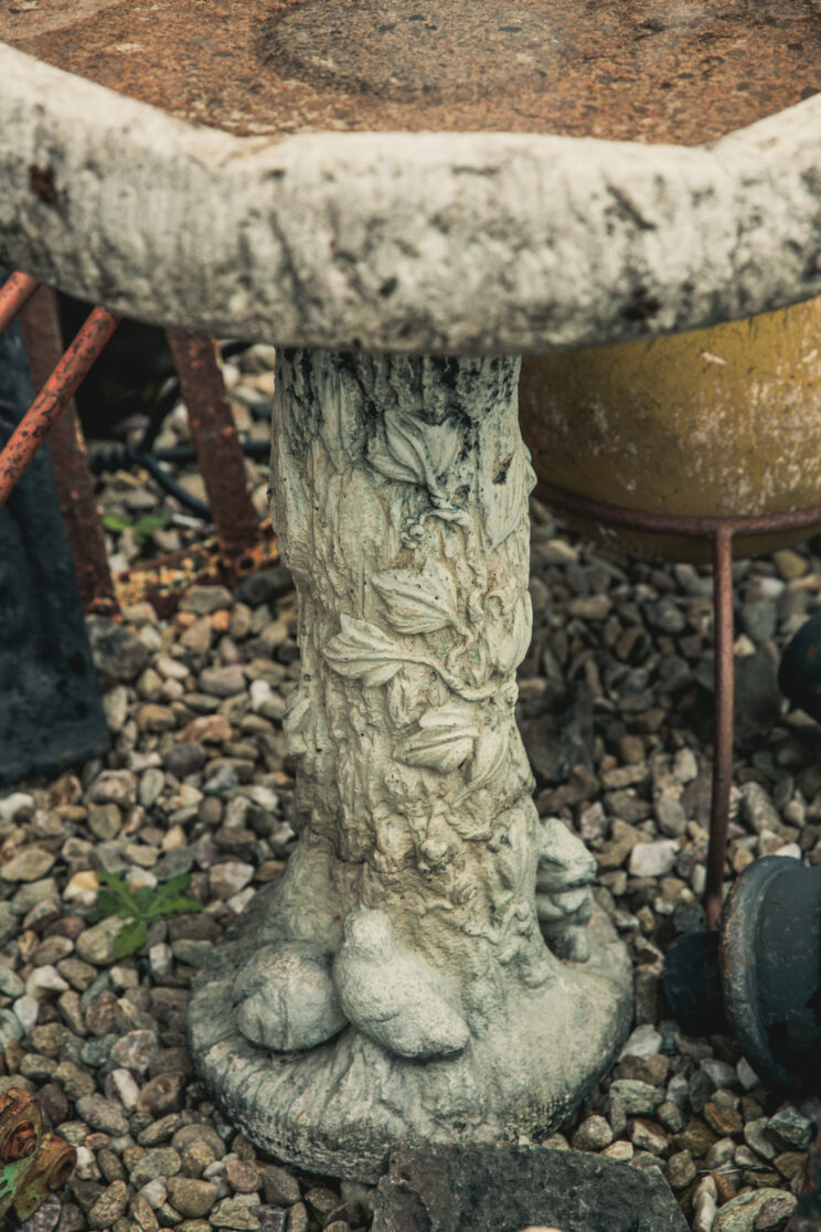 Small Stone Bird Table - On The Square Emporium