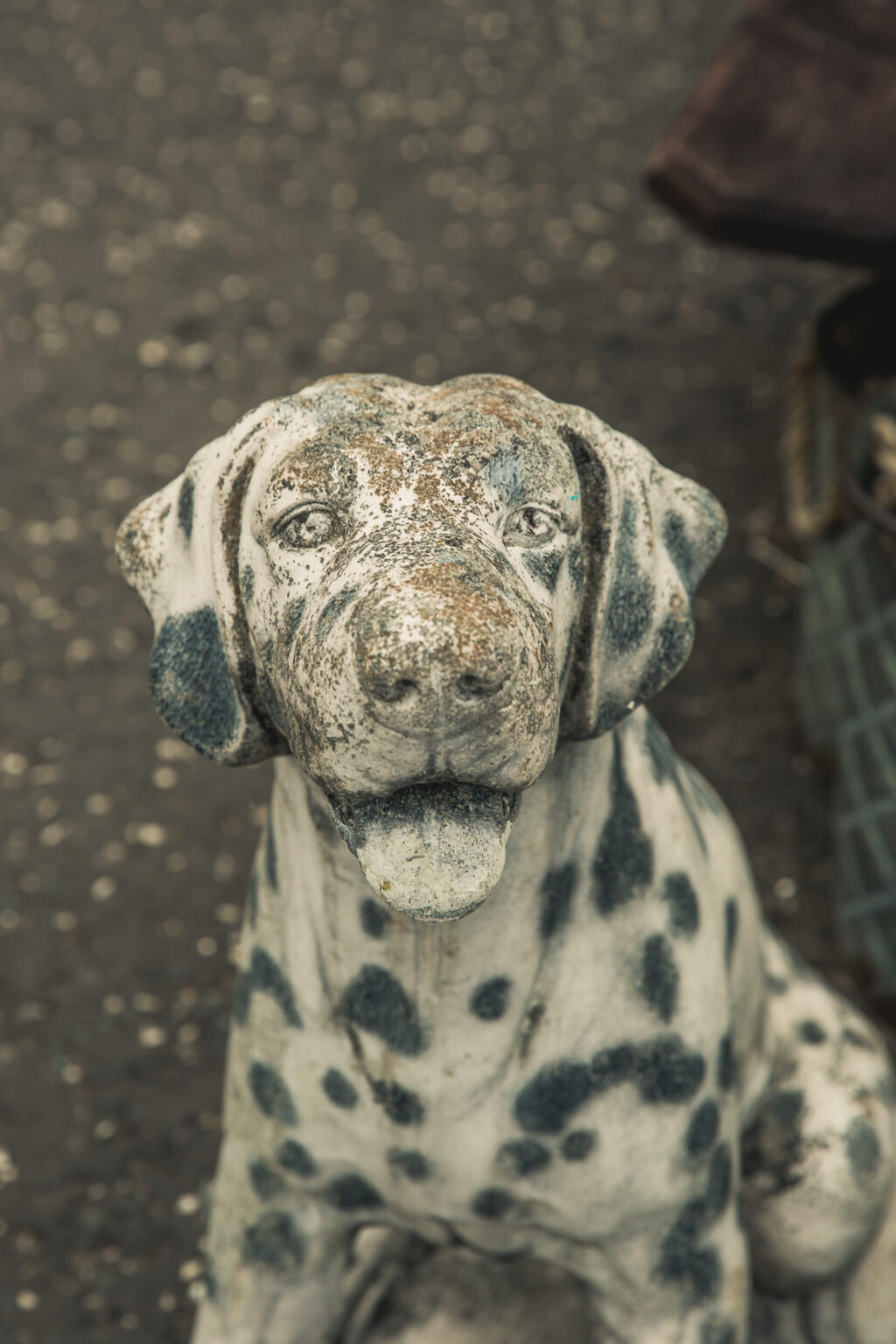 Stone Dalmatian Statue - On The Square Emporium