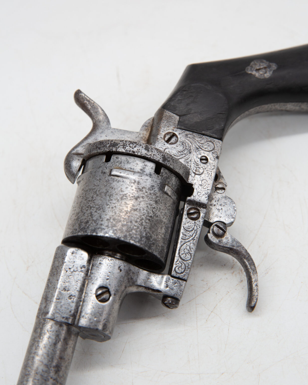 1860s/70s French Cavalry-style 12mm Pinfire Revolver - On The Square ...