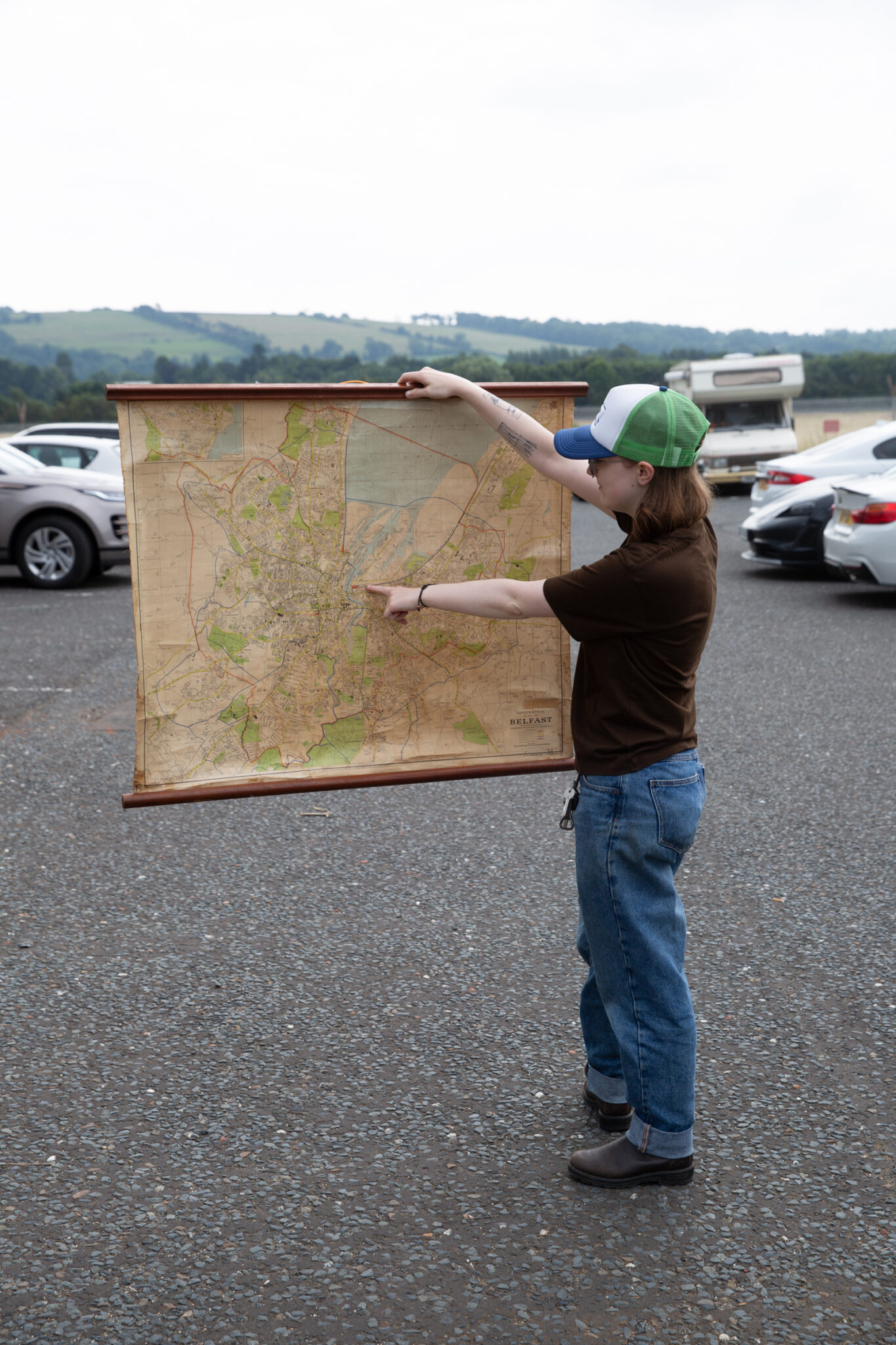 AW021 1960 Geographia Map of Belfast - On The Square Emporium