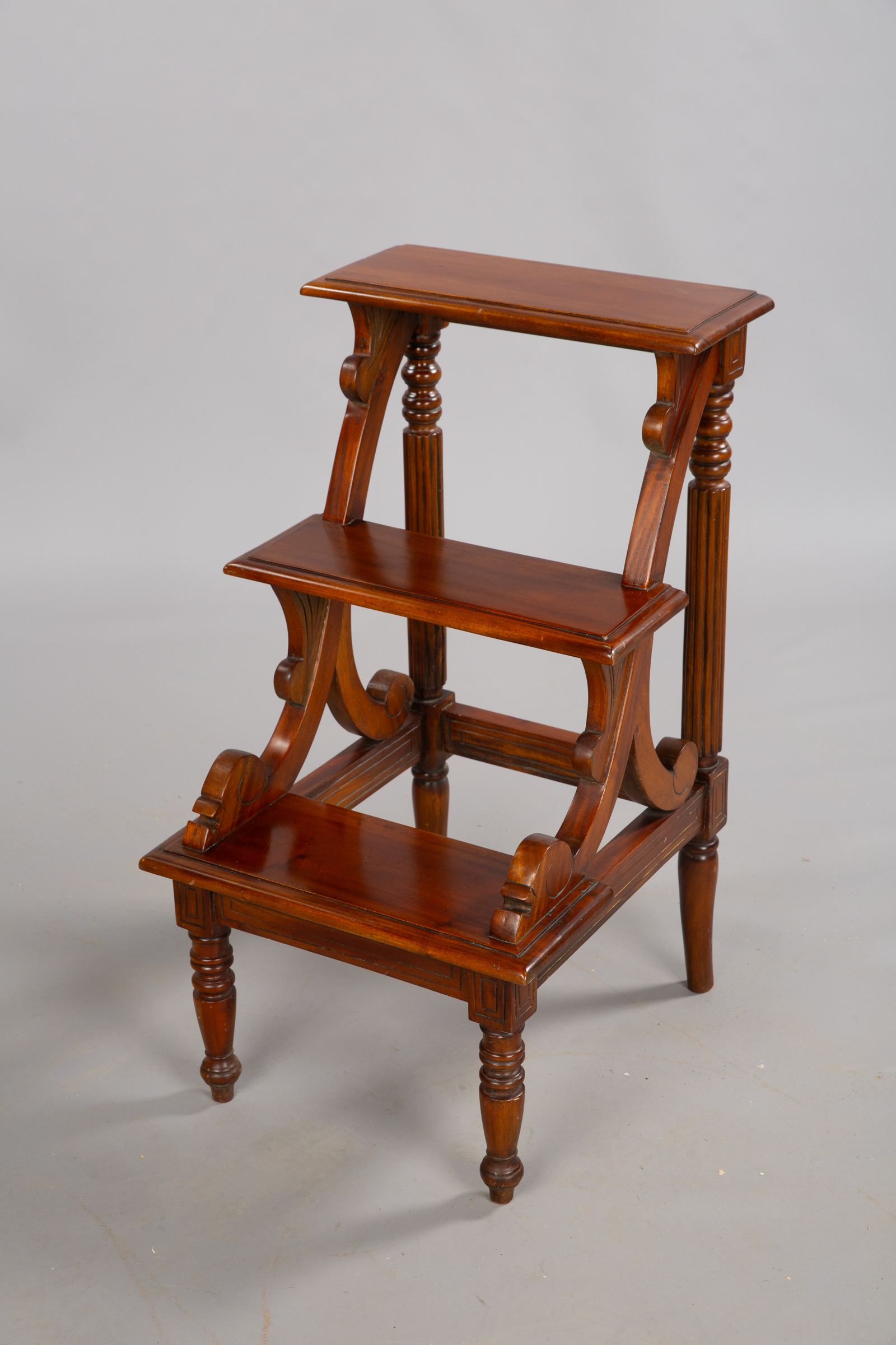 Victorian-Style Library Stairs - On The Square Emporium