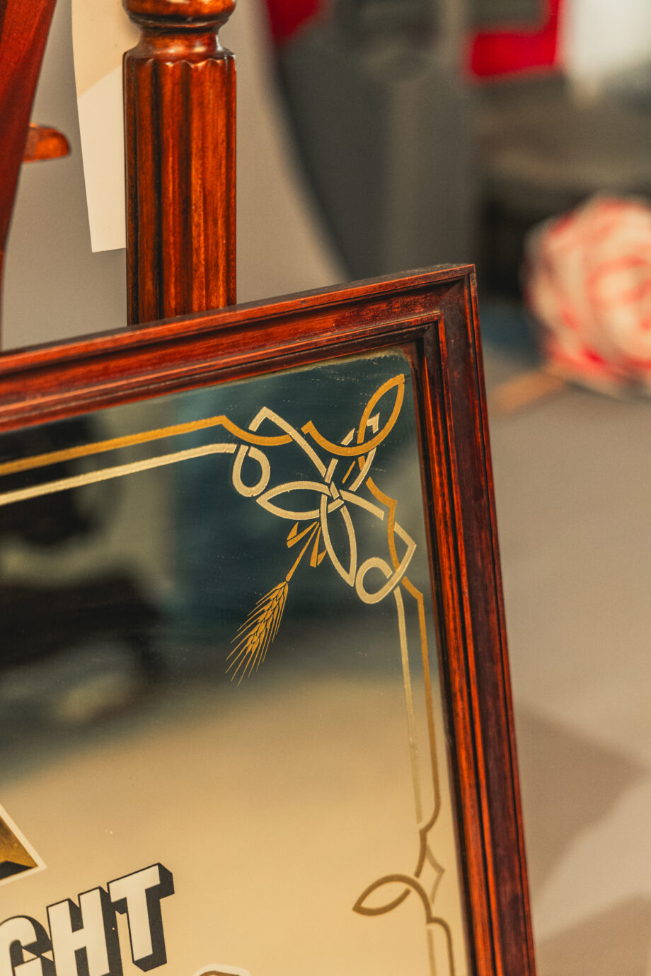 Draught Bass Mirror [w228] - On The Square Emporium