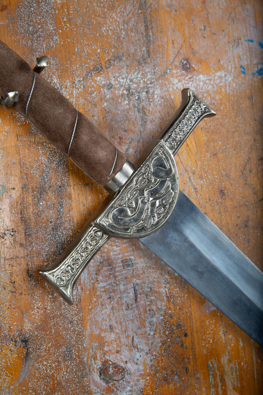 Pair of Wall-mounted Swords - On The Square Emporium
